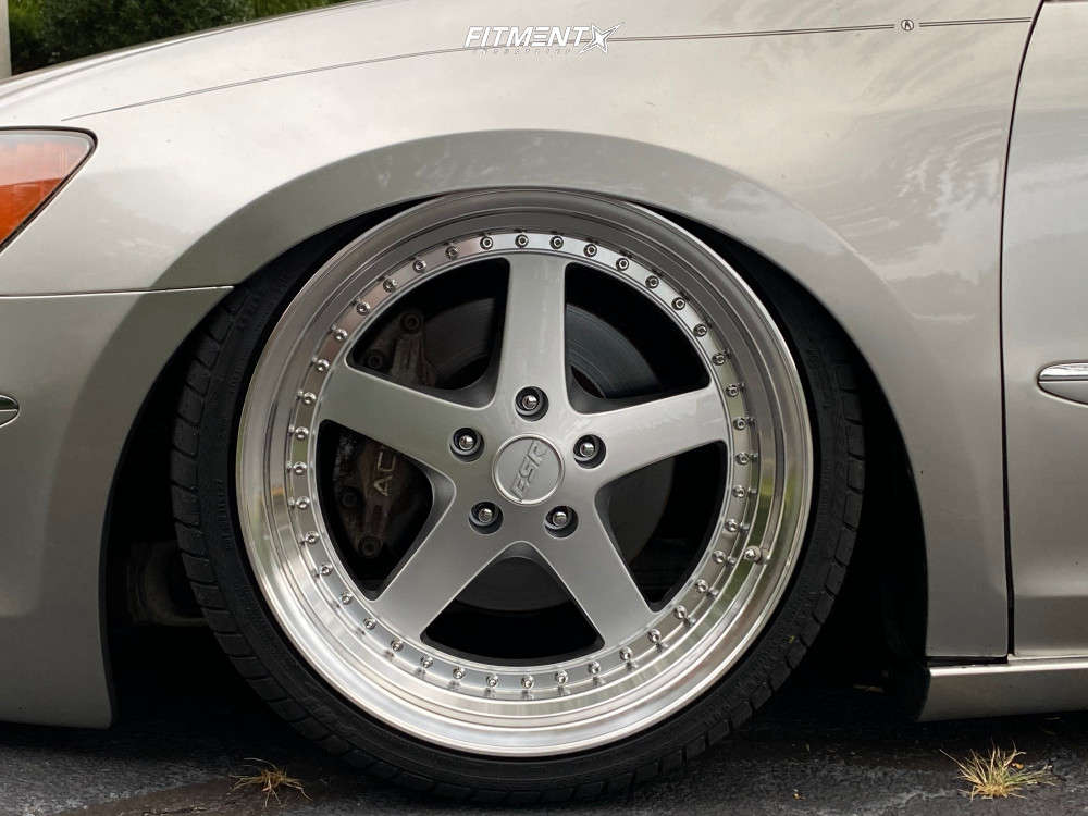 2006 Acura RL Base with 19x8.5 ESR SR04 and Accelera 235x35 on Air ...