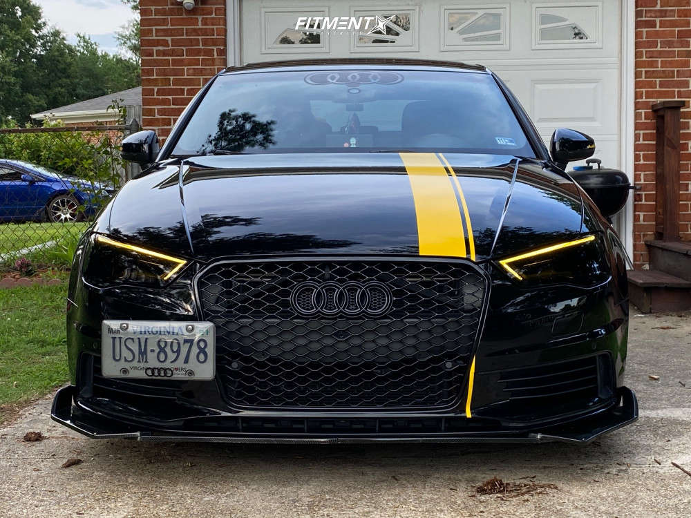 2016 Audi A3 Premium with 18x8.5 JNC Jnc042 and Ohtsu 225x40 on ...