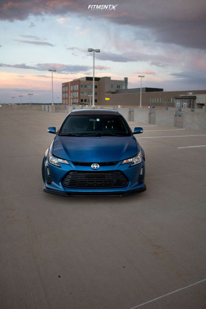 2015 Scion TC Base with 18x9.5 ESR Sr07 and BFGoodrich 245x45 on ...