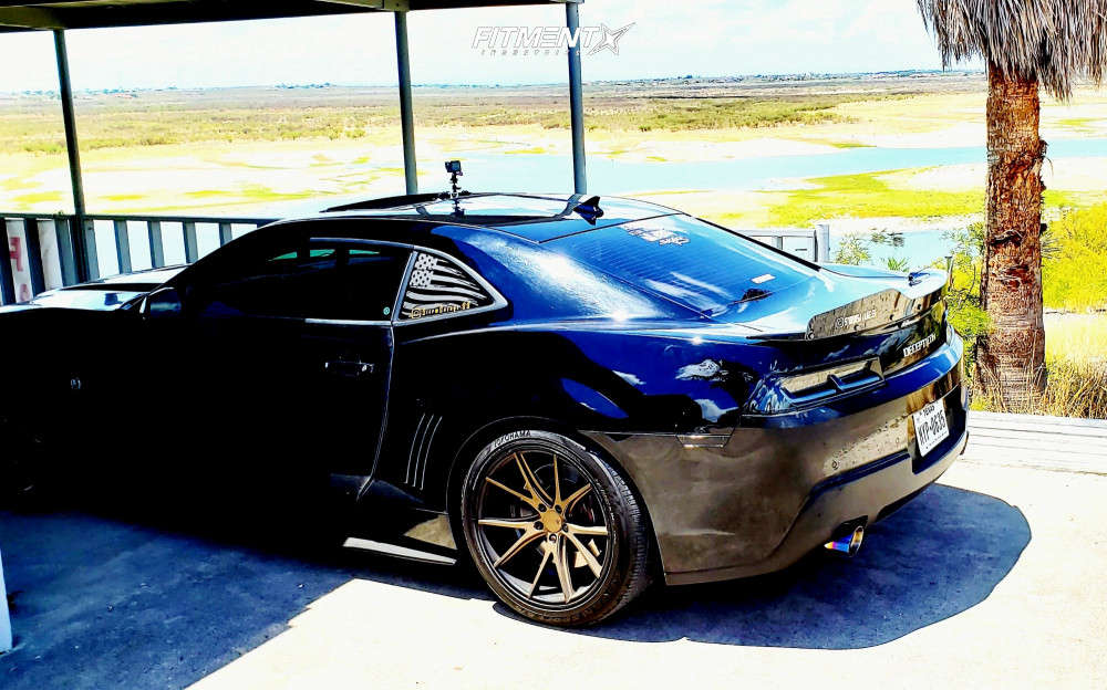 2014 Chevrolet Camaro SS with 20x9 Azad AZ36 and Yokohama 245x45 on ...