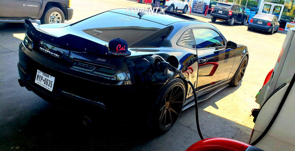 2014 Chevrolet Camaro SS with 20x9 Azad AZ36 and Yokohama 245x45 on ...