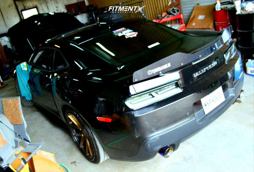 2014 Chevrolet Camaro SS with 20x9 Azad AZ36 and Yokohama 245x45 on ...