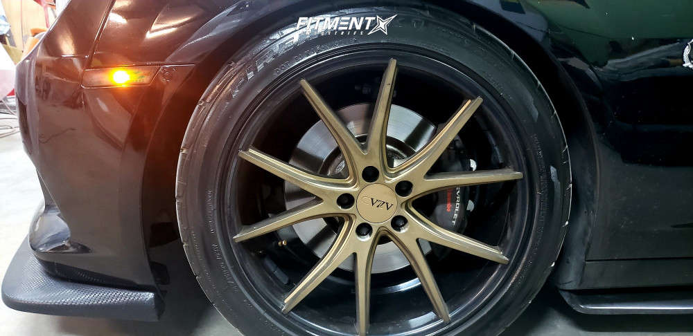 2014 Chevrolet Camaro SS with 20x9 Azad AZ36 and Yokohama 245x45 on ...