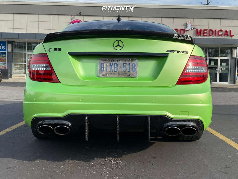 2014 Mercedes-Benz C63 AMG Base with 19x8.5 HRE 590rs and Michelin ...