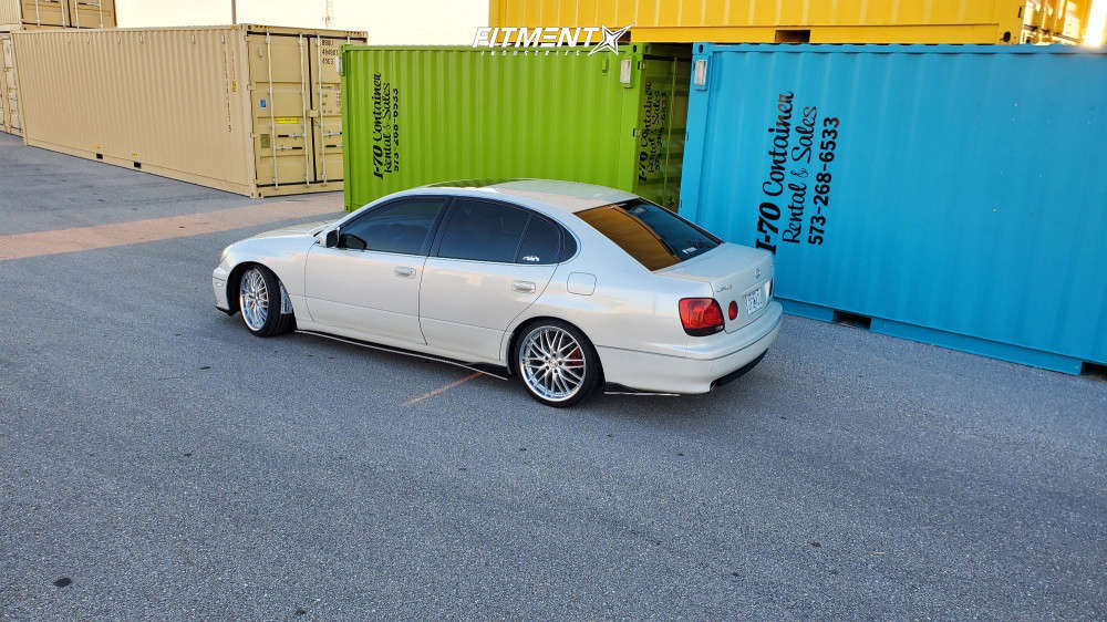 2004 Lexus GS300 Base with 19x8.5 MRR Gt1 and Toyo Tires 235x35 on ...