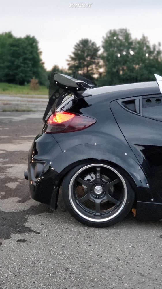 2016 Hyundai Veloster Turbo R-Spec with 18x10 SSR Reiner Type 6 and ...