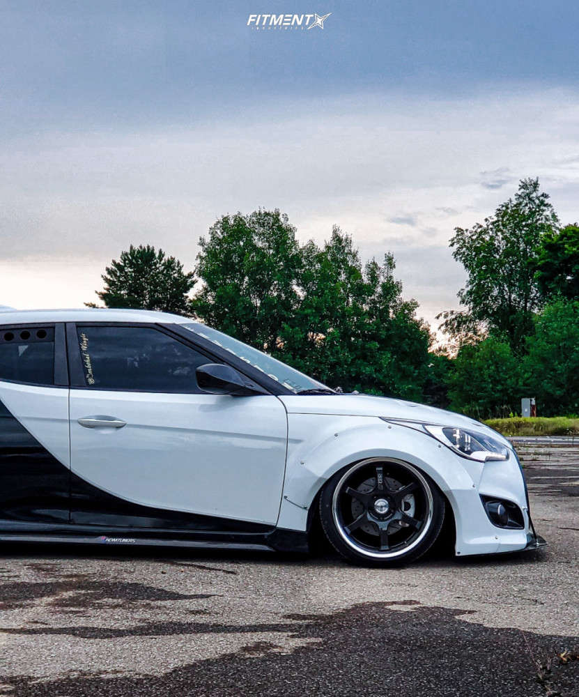 2016 Hyundai Veloster Turbo R-Spec with 18x10 SSR Reiner Type 6 and ...