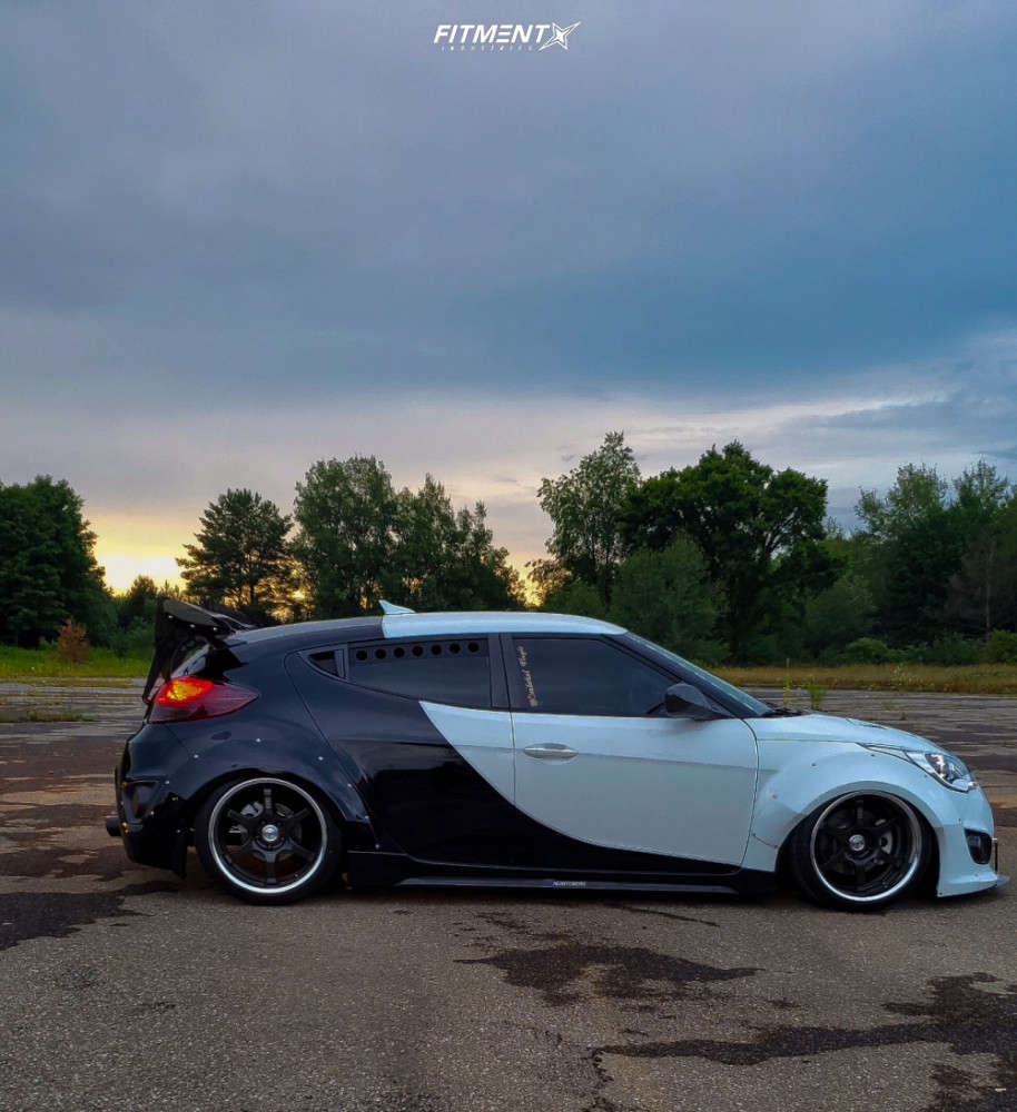 2016 Hyundai Veloster Turbo R-Spec with 18x10 SSR Reiner Type 6 and ...