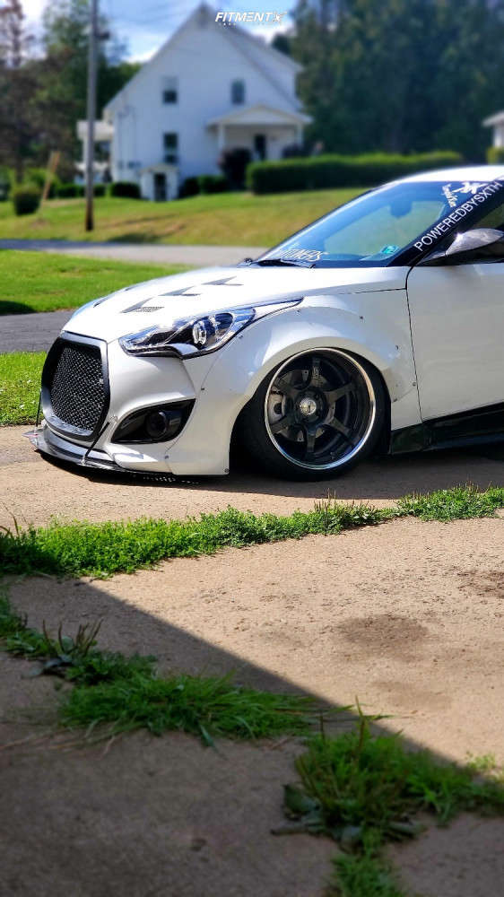 2016 Hyundai Veloster Turbo R-Spec with 18x10 SSR Reiner Type 6 and ...
