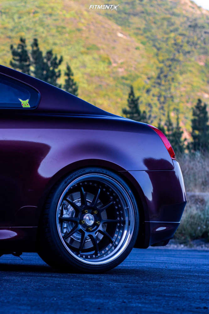 2008 INFINITI G37 Sport with 20x9.5 SSR Sp3 and Hankook 245x30 on ...