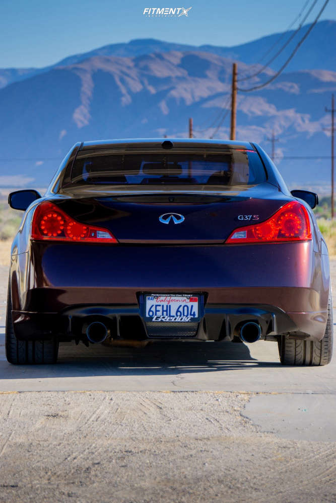 2008 INFINITI G37 Sport with 20x9.5 SSR Sp3 and Hankook 245x30 on ...