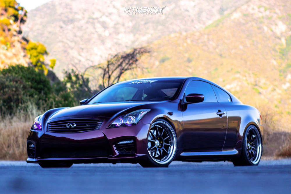 2008 INFINITI G37 Sport with 20x9.5 SSR Sp3 and Hankook 245x30 on ...