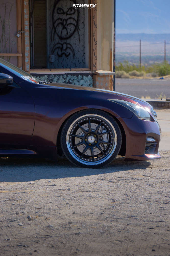 2008 INFINITI G37 Sport with 20x9.5 SSR Sp3 and Hankook 245x30 on ...
