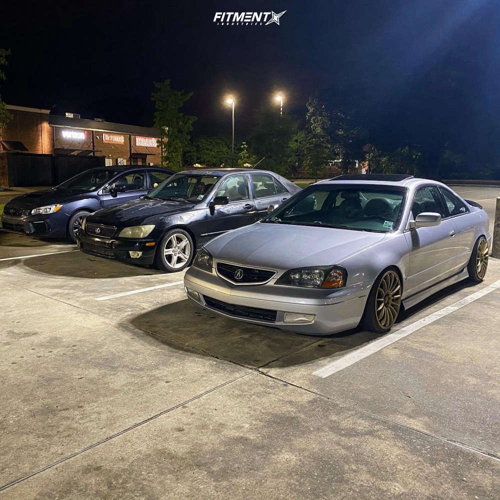 2003 Acura CL Type-S with 18x8 Tenzo R Cuzco V1 and Achilles 205x35 on ...