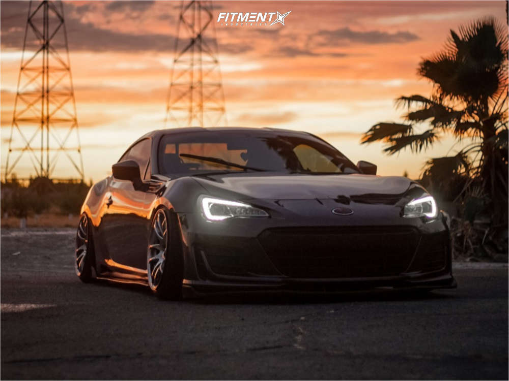 2019 Subaru BRZ Premium with 18x9.5 Vordoven Forme 9 and Federal 225x35 ...