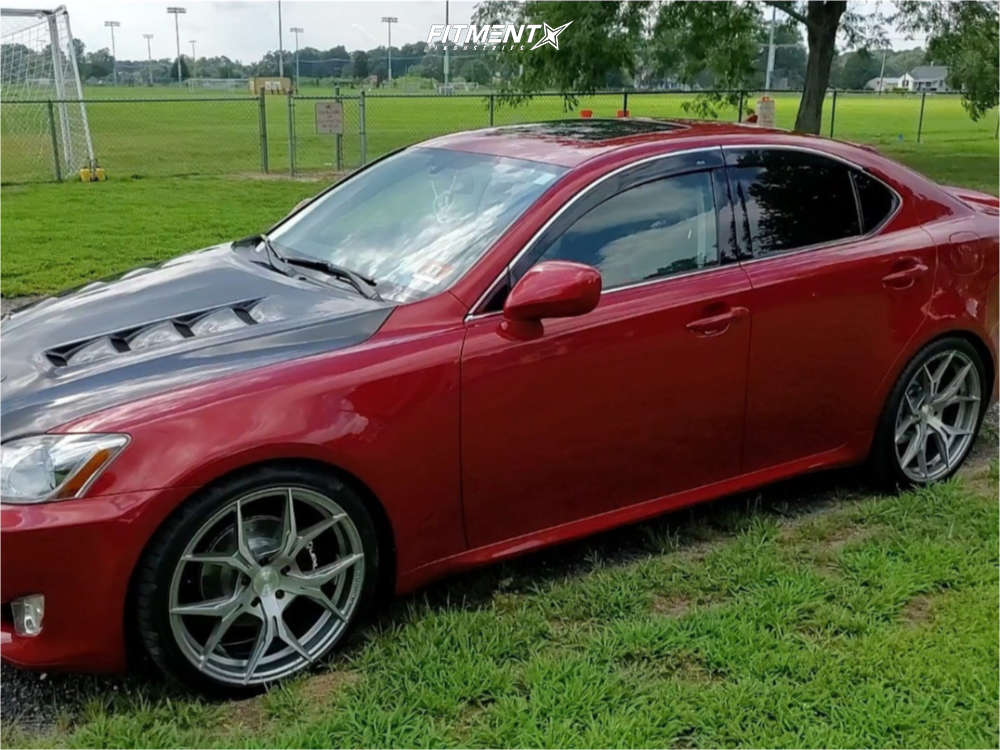 2007 Lexus IS250 Base with 19x8.5 Rohana Rfx5 and Hankook 235x35 on ...