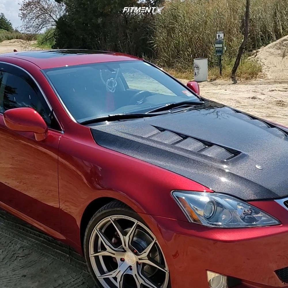 2007 Lexus IS250 Base with 19x8.5 Rohana Rfx5 and Hankook 235x35 on ...