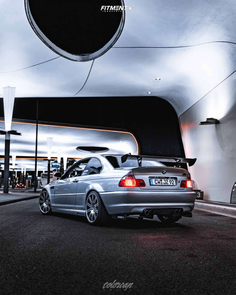 2001 BMW 330Ci Base with 19x9.5 OEM Wheels Style 67 and Hankook 225x35 ...