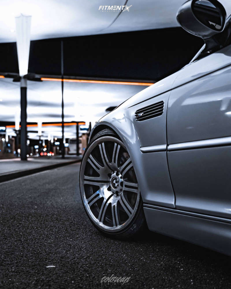 2001 BMW 330Ci Base with 19x9.5 OEM Wheels Style 67 and Hankook 225x35 ...