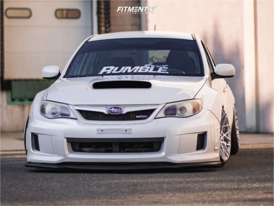 2011 Subaru WRX Base with 18x9.5 Rotiform Blq and Nankang 225x35 on ...