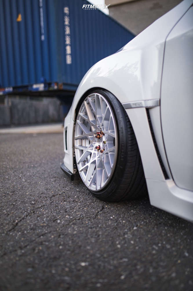2011 Subaru WRX Base with 18x9.5 Rotiform Blq and Nankang 225x35 on ...