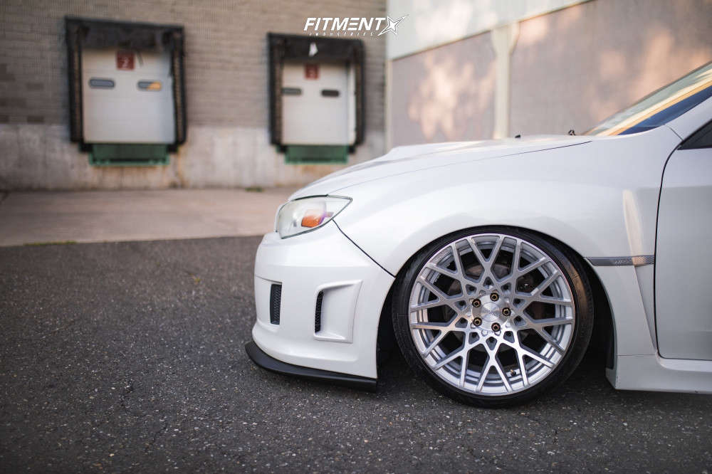 2011 Subaru WRX Base with 18x9.5 Rotiform Blq and Nankang 225x35 on ...