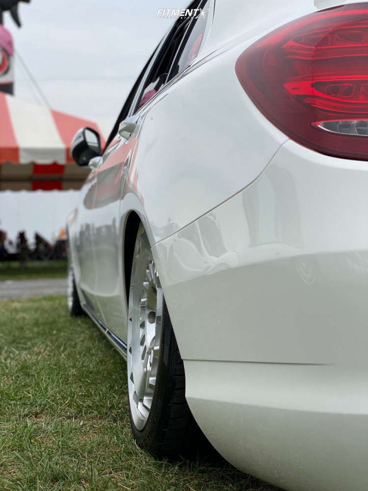 2016 Mercedes-Benz C300 4Matic with 18x8.5 Rotiform Ccv and General ...