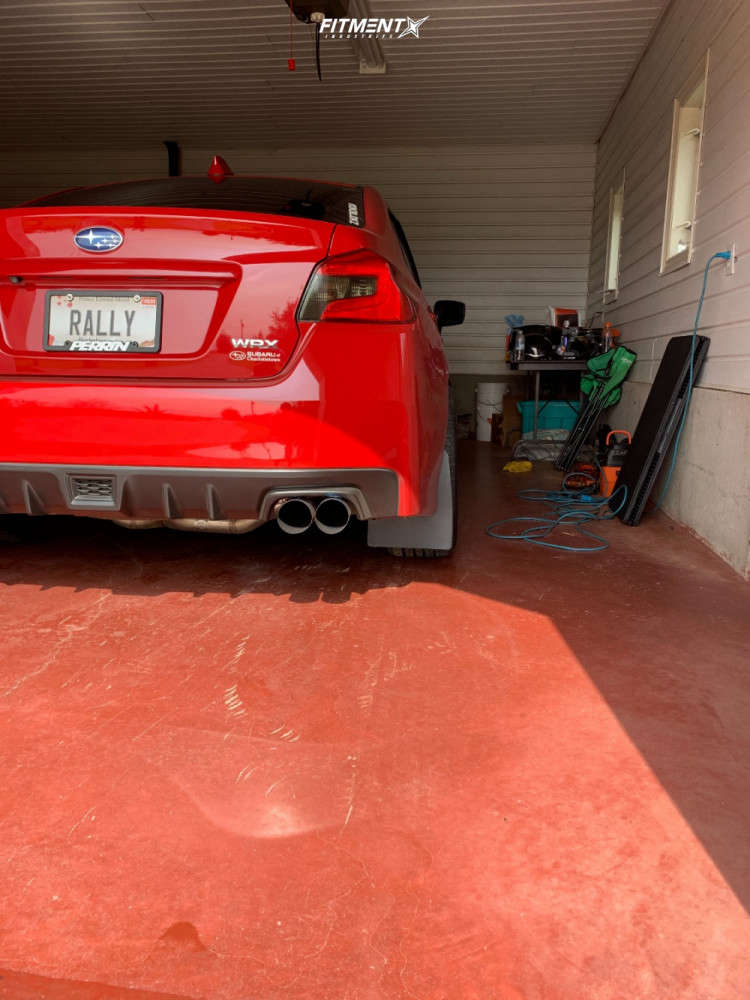 2015 Subaru WRX Base with 18x9.5 Aodhan DS07 and Cooper 245x45 on Stock ...