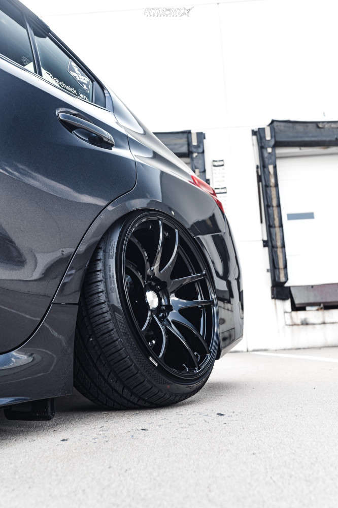 2015 Subaru WRX Base with 18x10.5 ESR Sr08 and Nankang 245x35 on Air Suspension | 1226698 ...