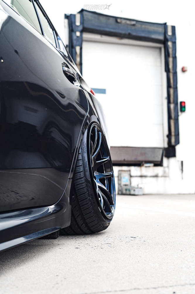 2015 Subaru WRX Base with 18x10.5 ESR Sr08 and Nankang 245x35 on Air Suspension | 1226698 ...