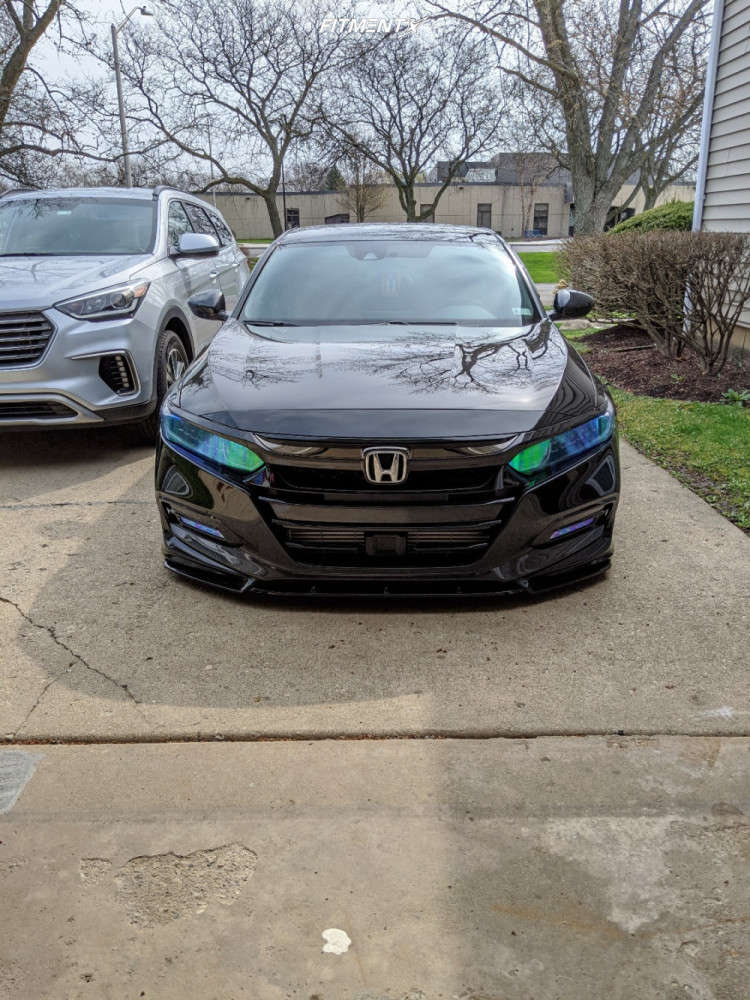2019 Honda Accord Sport with 20x10.5 Verde Quantum and Nankang 245x35 ...
