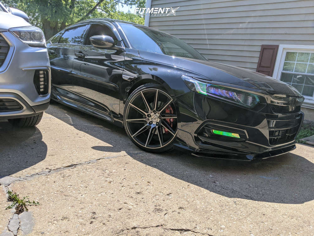 2019 Honda Accord Sport with 20x10.5 Verde Quantum and Nankang 245x35 ...