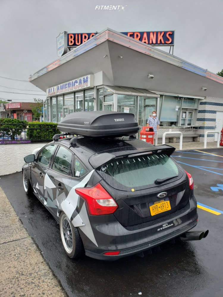 2013 Ford Focus SE with 17x7 HRE 540r and Cooper 215x45 on Coilovers ...