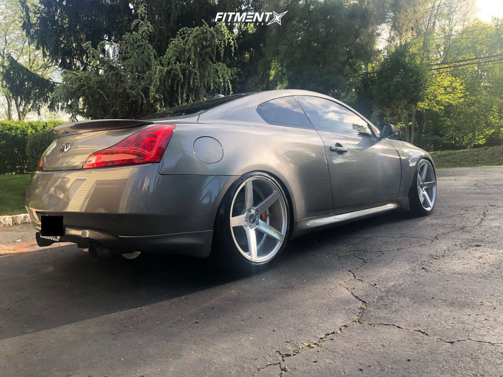 2008 INFINITI G37 Sport with 20x9 STR 607 and General 245x35 on ...