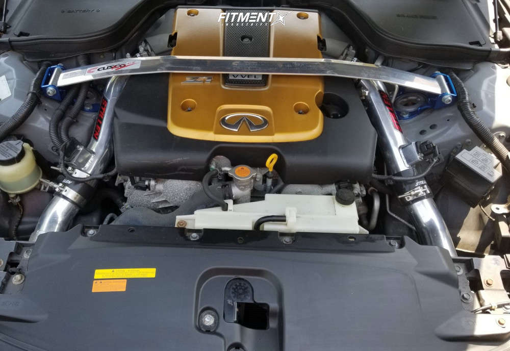 2008 INFINITI G37 Sport with 20x9 STR 607 and General 245x35 on Lowering Springs | 1227683 ...