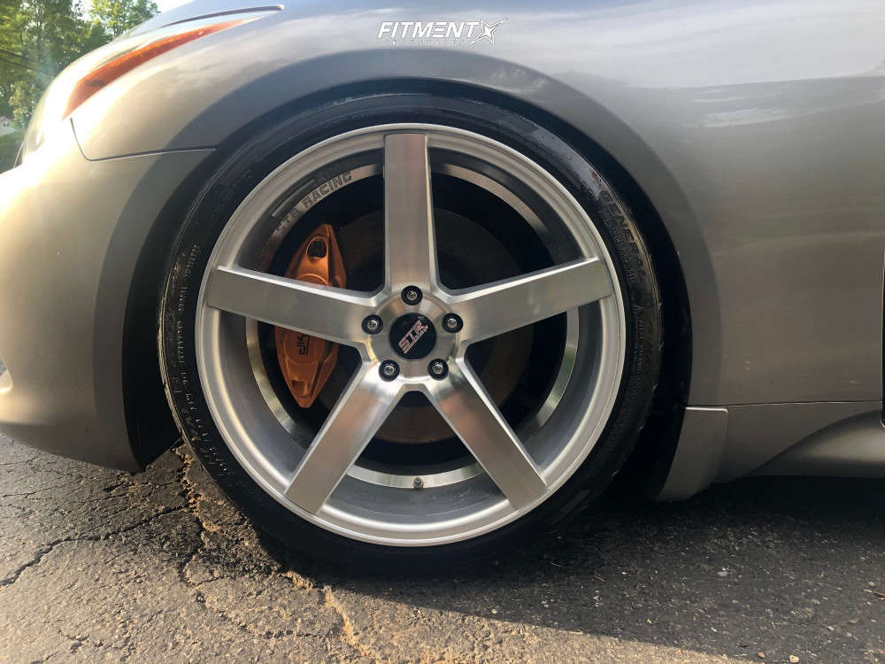 2008 INFINITI G37 Sport with 20x9 STR 607 and General 245x35 on ...
