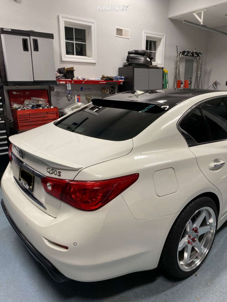 2014 INFINITI Q50 Sport with 19x9.5 ESR Sr07 and Federal 245x40 on ...