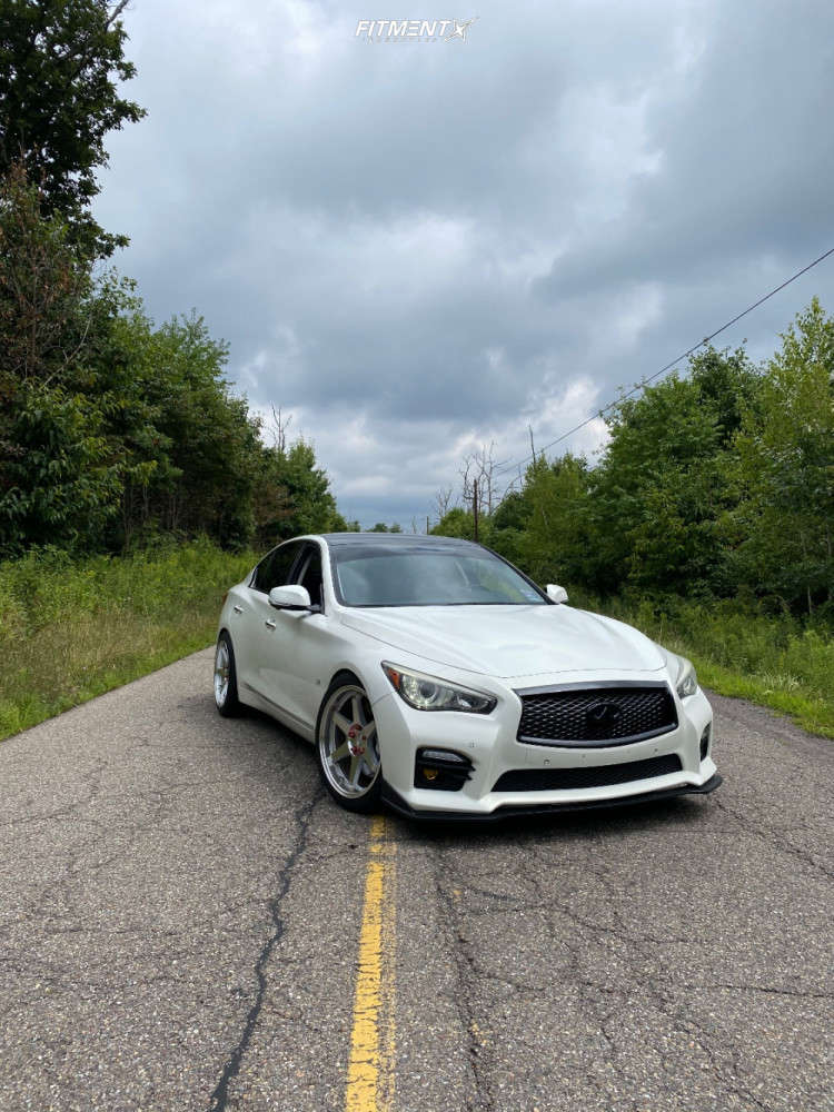 2014 INFINITI Q50 Sport with 19x9.5 ESR Sr07 and Federal 245x40 on ...