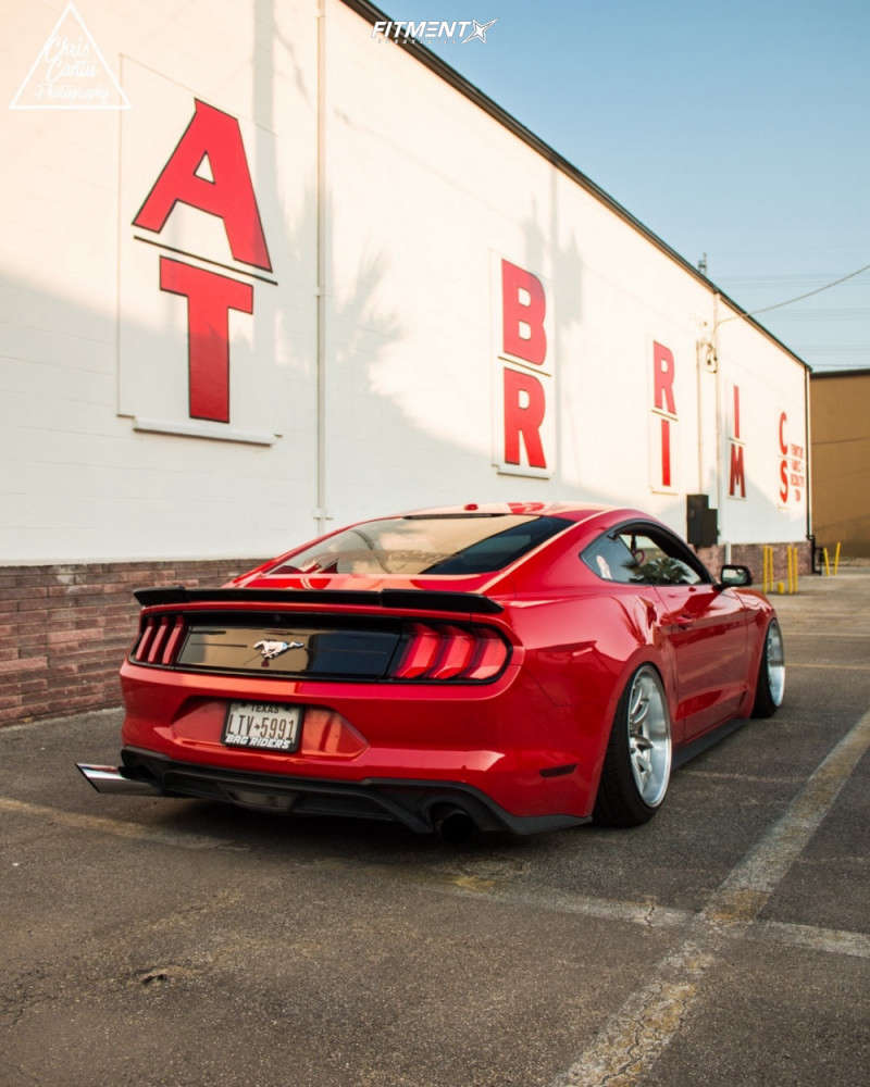 2019 Ford Mustang EcoBoost with 19x11 Aodhan DS02 and Michelin 235x35 ...