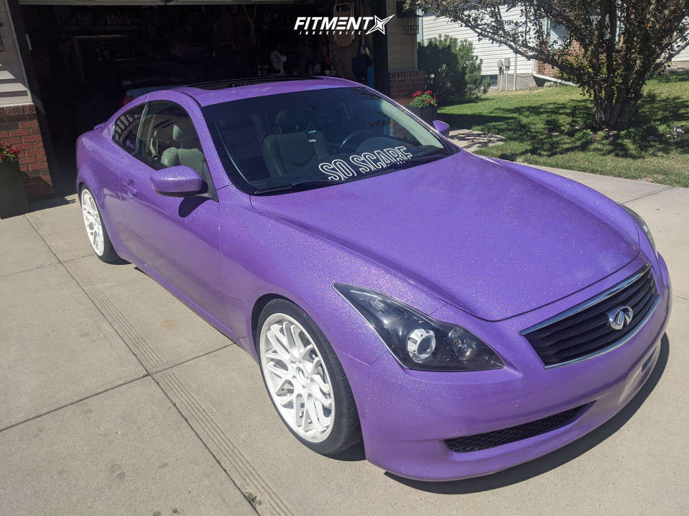 2009 INFINITI G37 X with 19x9 Vertini Magic and Nitto 245x40 on ...