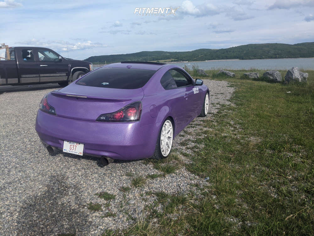 2009 INFINITI G37 X with 19x9 Vertini Magic and Nitto 245x40 on ...