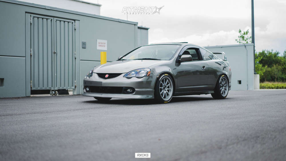 2002 Acura RSX Type-S with 17x9 Varrstoen Es3 and Federal 235x40 on ...