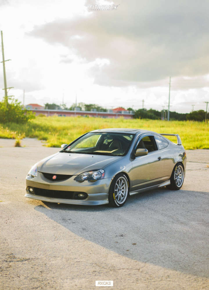 2002 Acura RSX Type-S with 17x9 Varrstoen Es3 and Federal 235x40 on ...