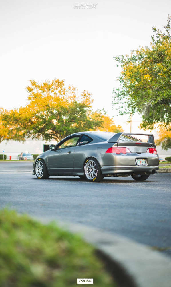 2002 Acura RSX Type-S with 17x9 Varrstoen Es3 and Federal 235x40 on ...