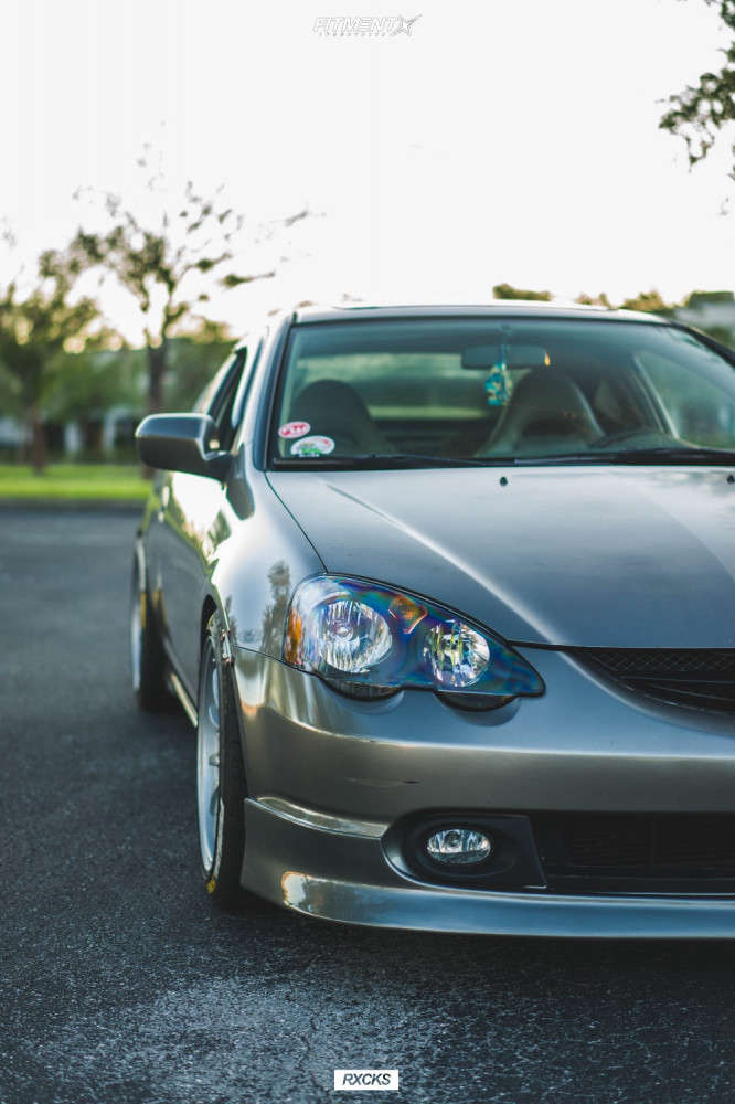 2002 Acura RSX Type-S with 17x9 Varrstoen Es3 and Federal 235x40 on ...