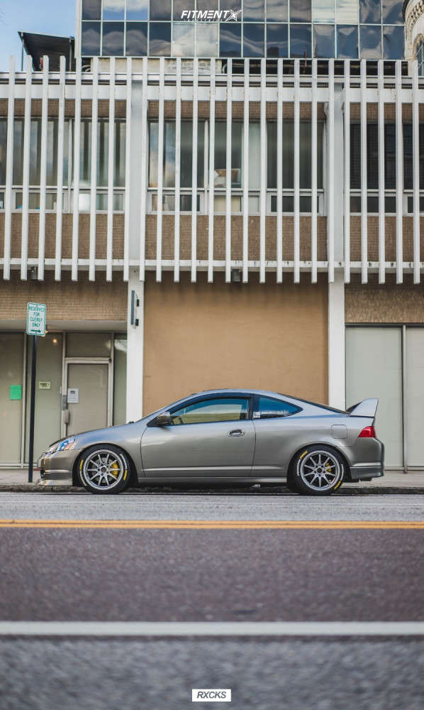 2002 Acura RSX Type-S with 17x9 Varrstoen Es3 and Federal 235x40 on ...