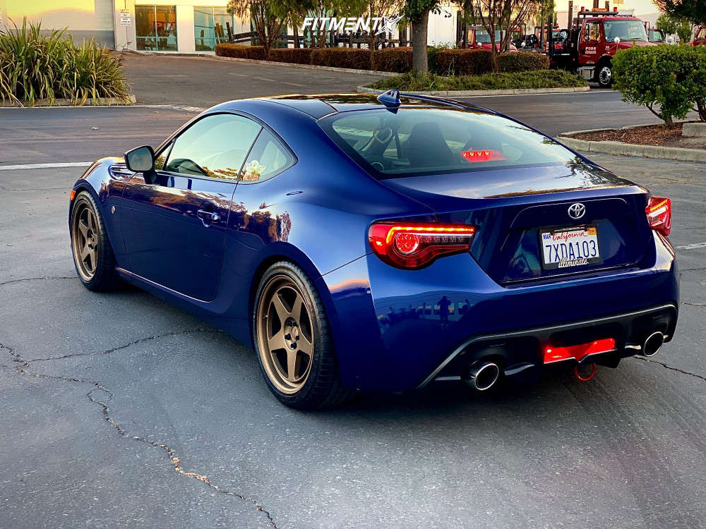 2017 Toyota 86 Base with 18x9 Kansei Knp and Michelin 255x35 on ...