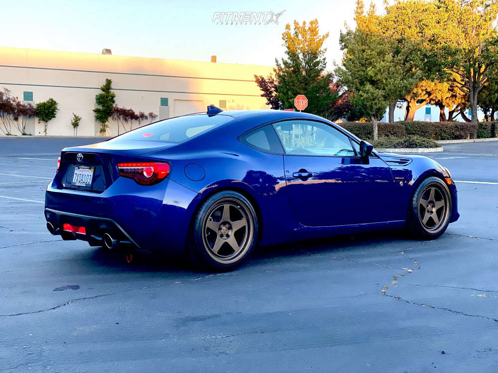 2017 Toyota 86 Base with 18x9 Kansei Knp and Michelin 255x35 on ...