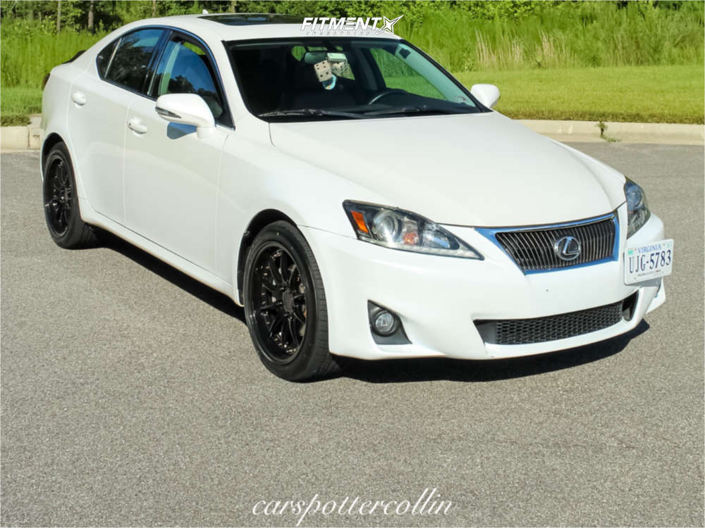 2012 Lexus IS250 Base with 18x8.5 Aodhan Ds07 and Toyo Tires 225x45 on ...