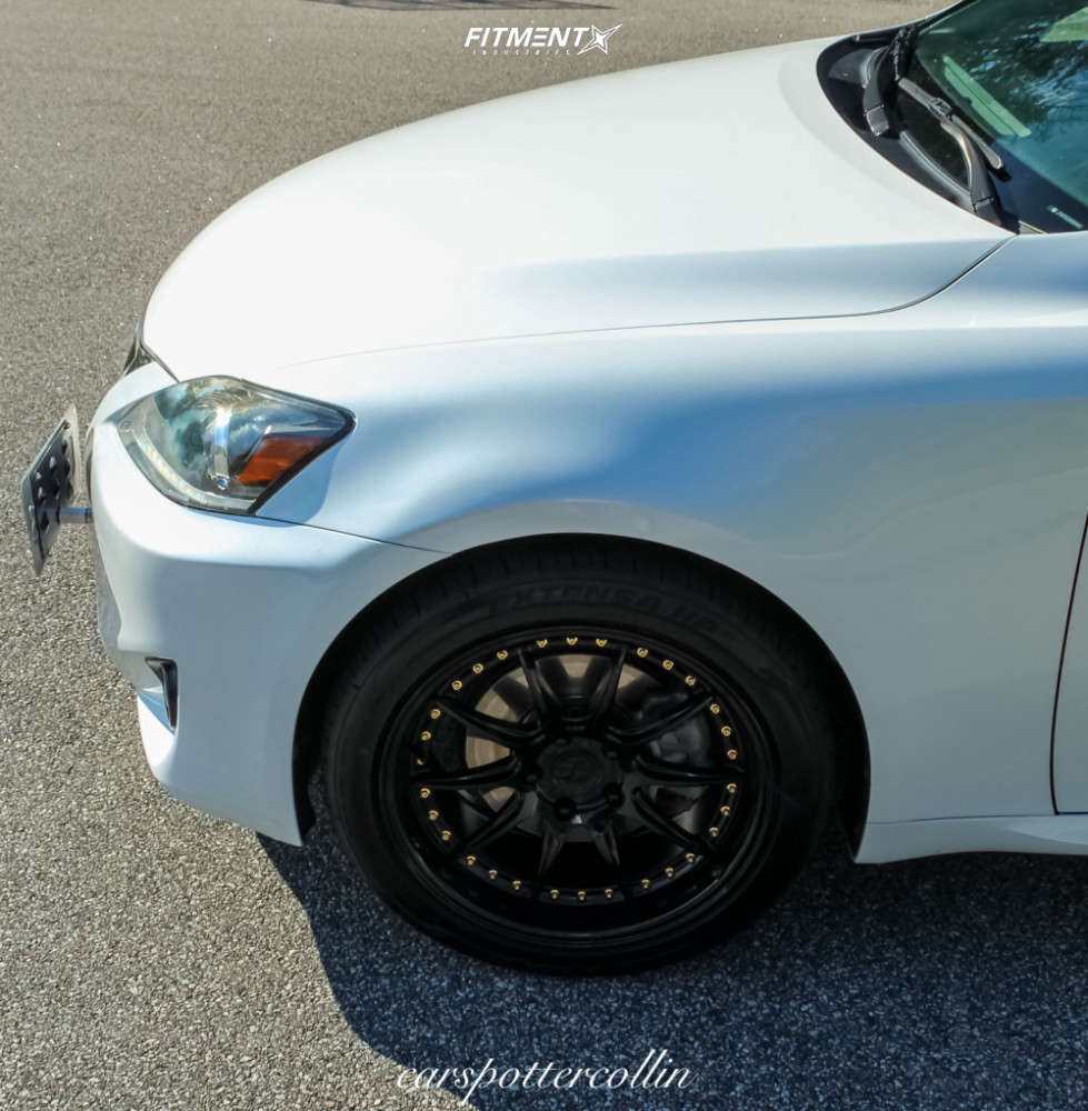 2012 Lexus IS250 Base with 18x8.5 Aodhan Ds07 and Toyo Tires 225x45 on ...